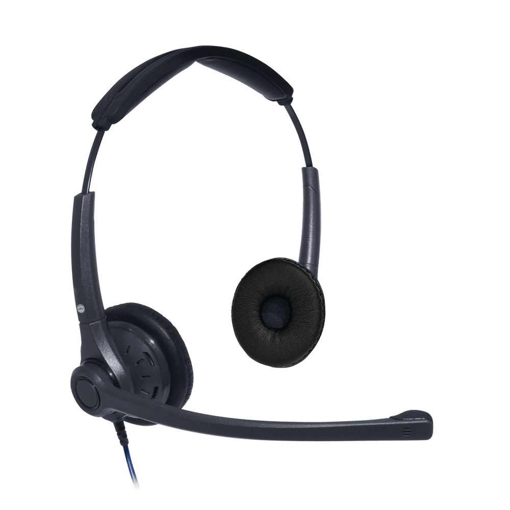 JPL-402-PB Binaural Headset with Surround Shield Noise Cancellation 57